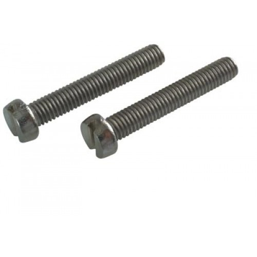 Vis à Tête Ronde Fendue - Vis Métaux - Visserie Métal - Fixations et Consommables
