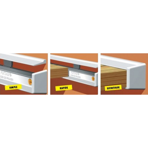 Fixations Invisibles pour Tablettes - Fixtab