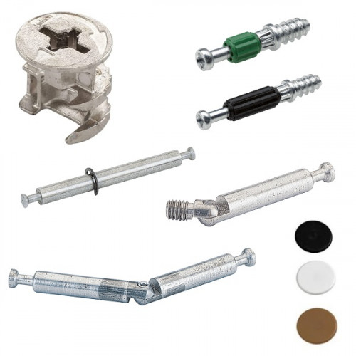 Ferrures d'Assemblage à Excentrique pour Rastex 15 mm - A Encastrer ...