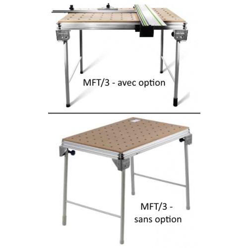 Table Multifonctions - MFT/3 et MFT/3 Basic